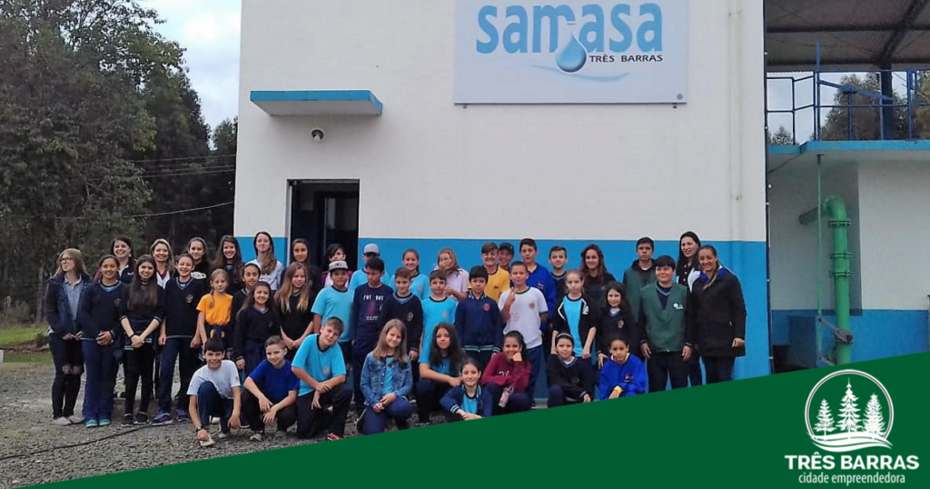 Visitas guiadas na ETA do Samasa tiveram sequência com alunos de mais ...